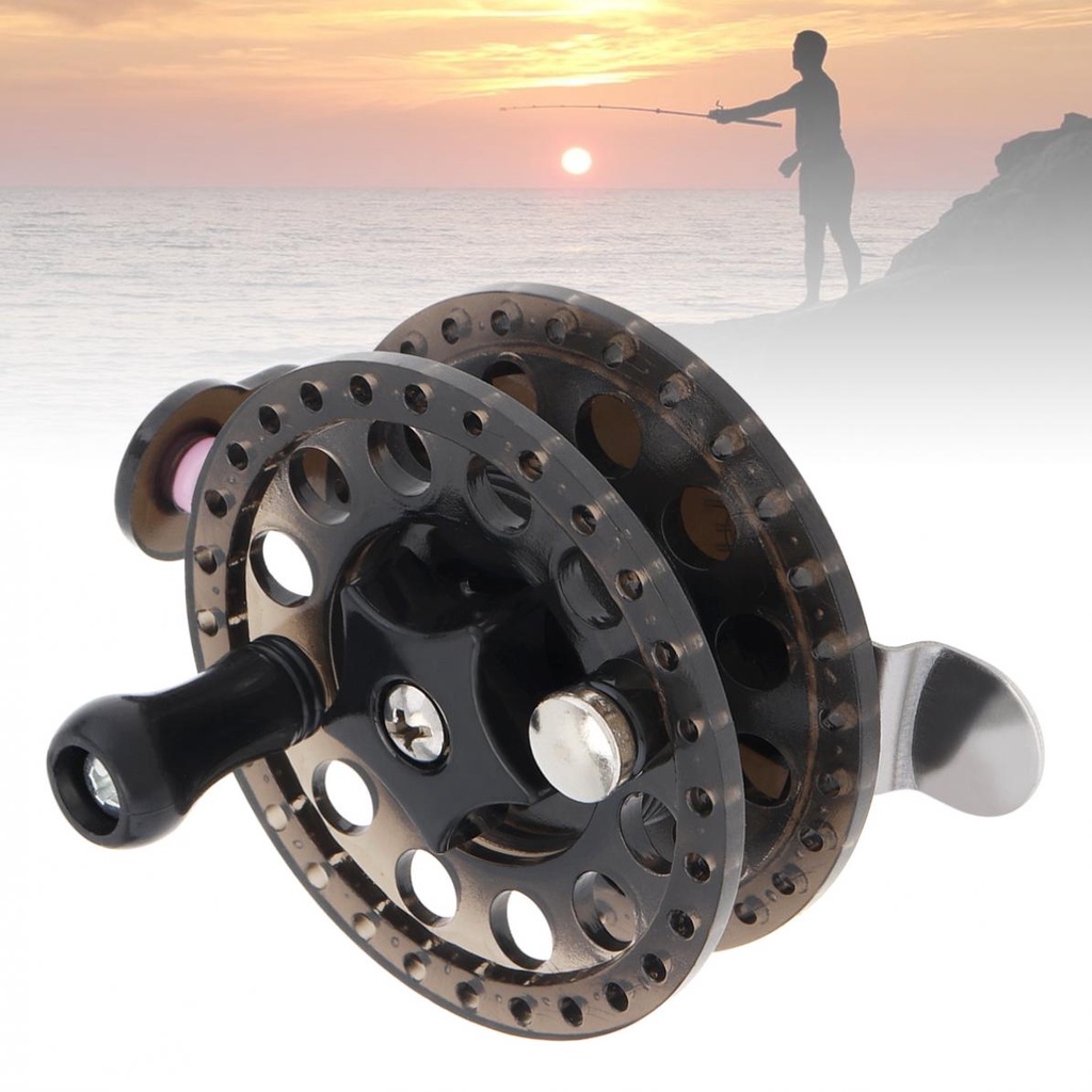 Ultralight Fly Fishing Reel Diameter 60mm Former Ice Fishing Wheel with ...