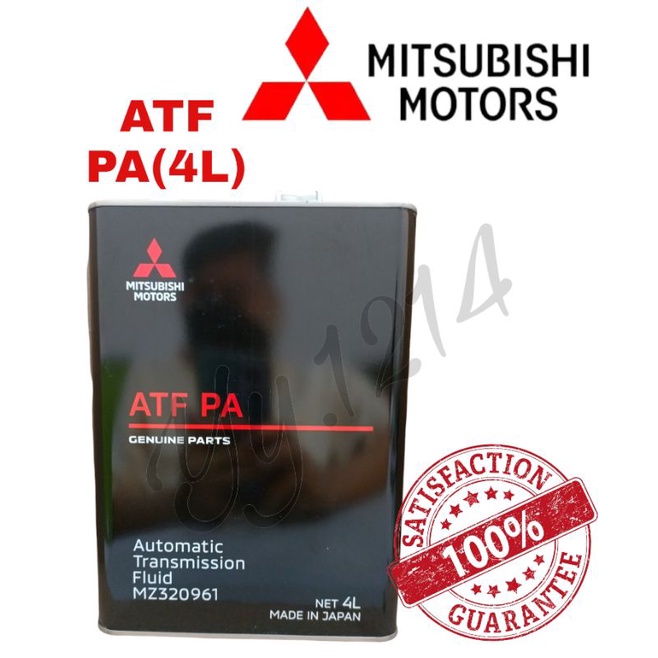 🇲🇾ORI NEW🔥 MZ320961 MITSUBISHI AUTO OIL 4L TRITON VGT 2015~ KL3T ATF PA ...