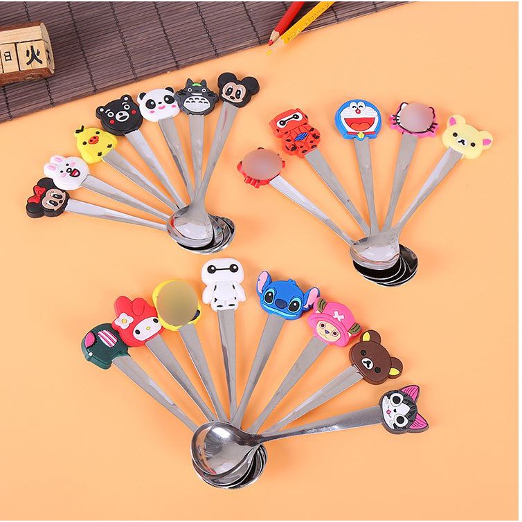 READY STOCK Cartoon Small Spoon for kids Cute Beautiful Kid Spoons ...