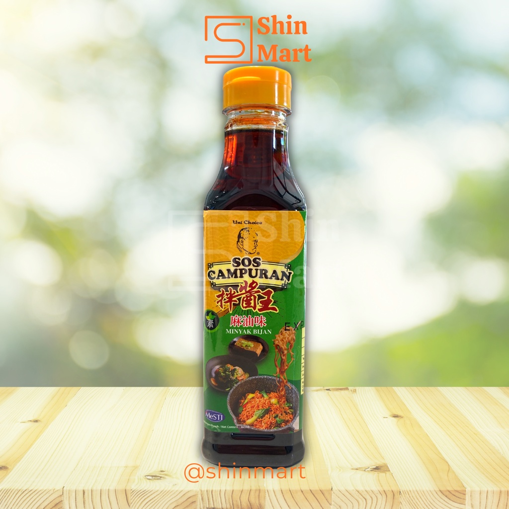 素干捞面酱 Uni Choice Vegetarian Sesame Oil Sos Campuran 360ml x1 bottle ...