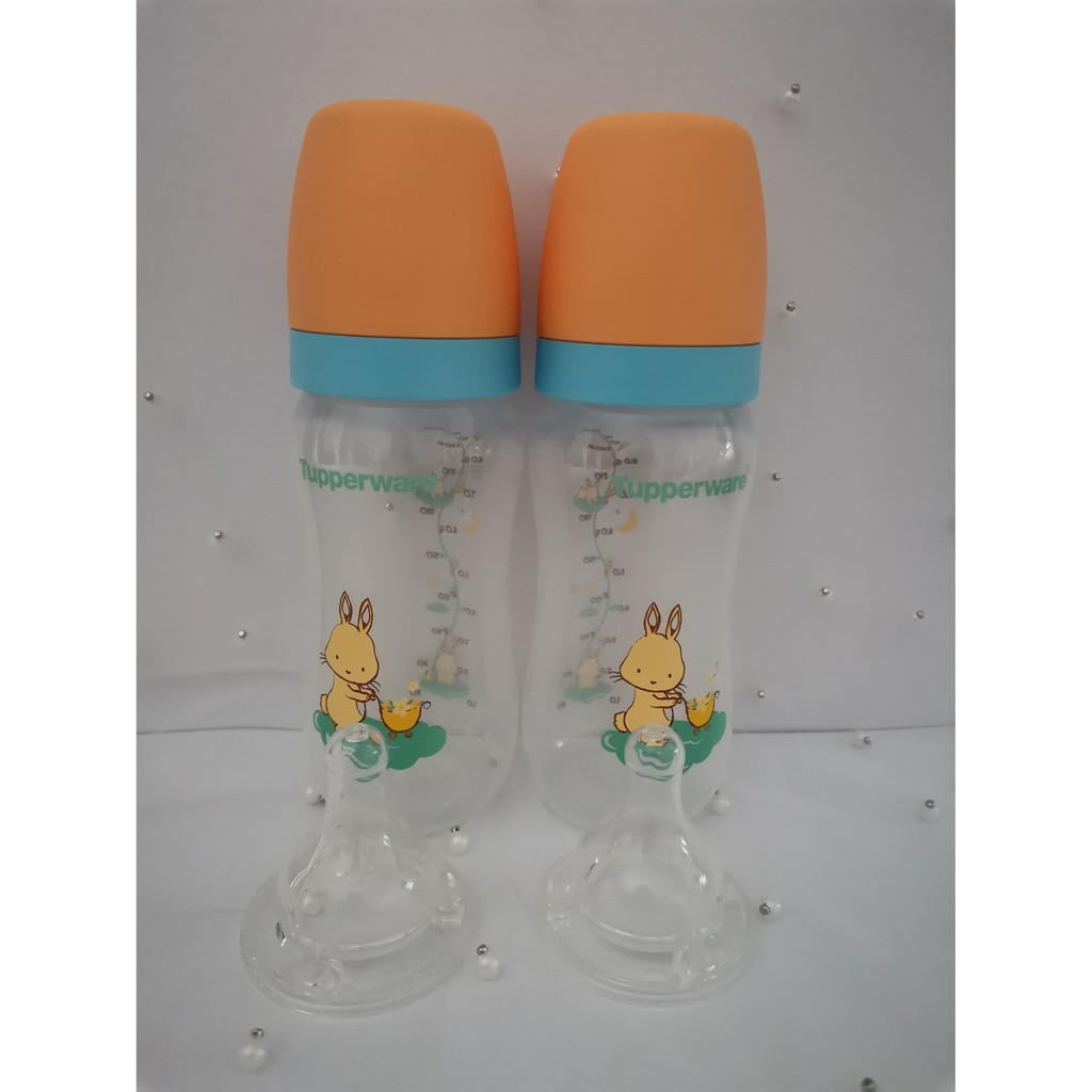 Tupperware 9oz rabbit baby bottle with teat (1 pc) | Shopee Malaysia
