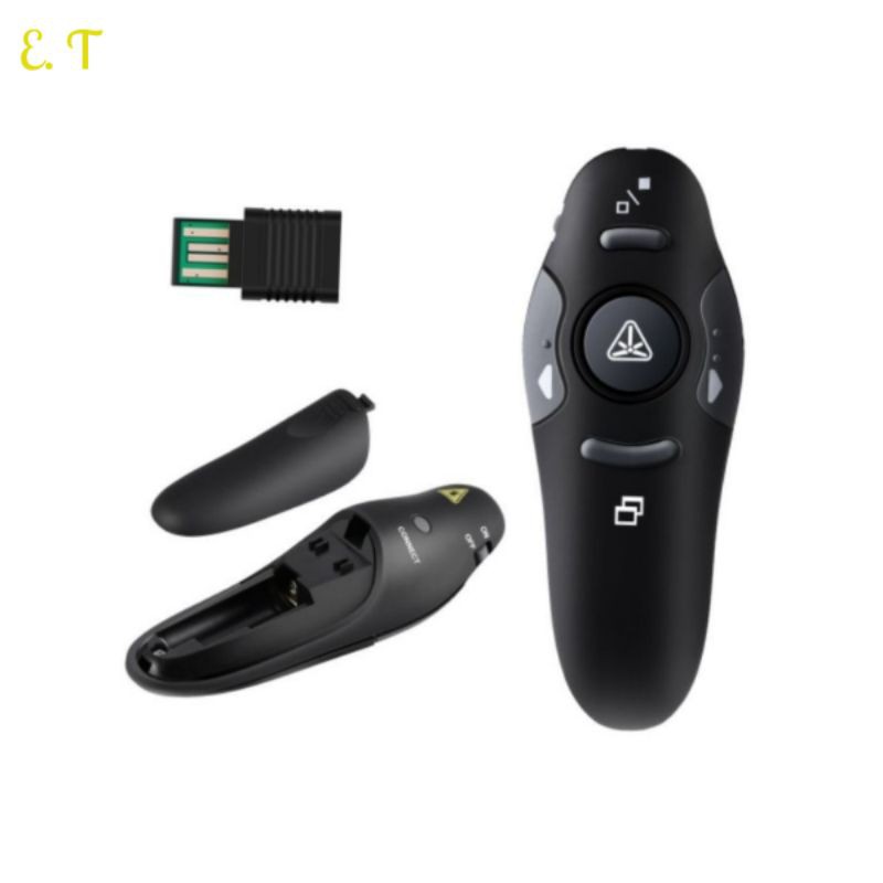 Wireless Laser Presenter Clicker RF USB PowerPoint PPT Remote Control ...