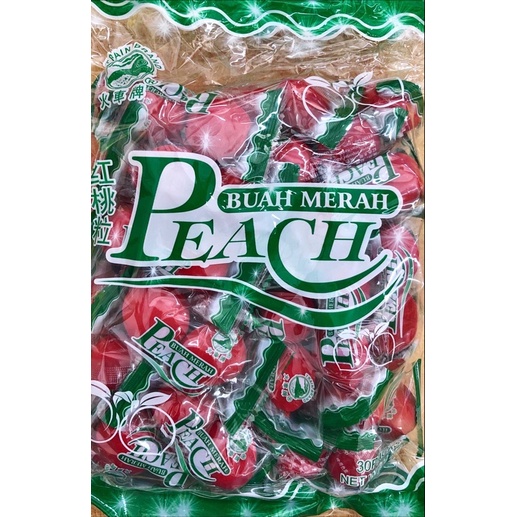 Train Brand Peach Buah Merah 1kg (32g x 30’s) 红桃粒 | Shopee Malaysia