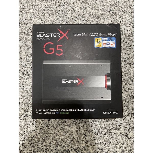 Creative Sound BlasterX G5 External sound card 7.1 surround | Shopee ...