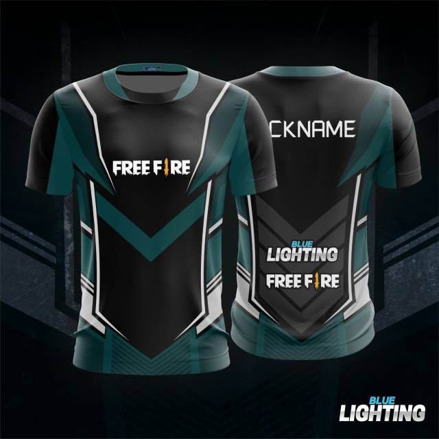 Custom Jersey Gaming Pubg Free Fire Mobile Legends Free Nickname ...