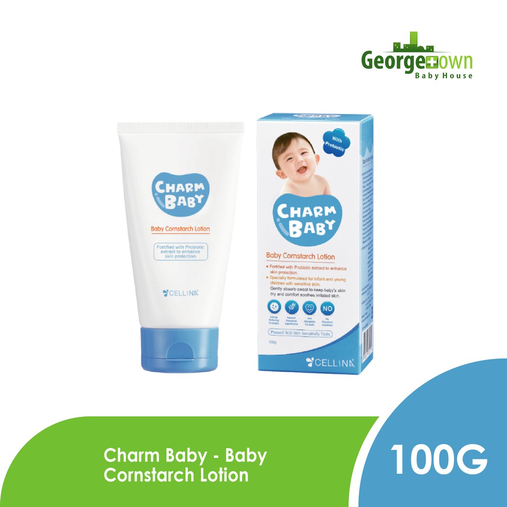 Cellina Charm Baby Cornstarch Lotion 100g (GTG) | Shopee Malaysia
