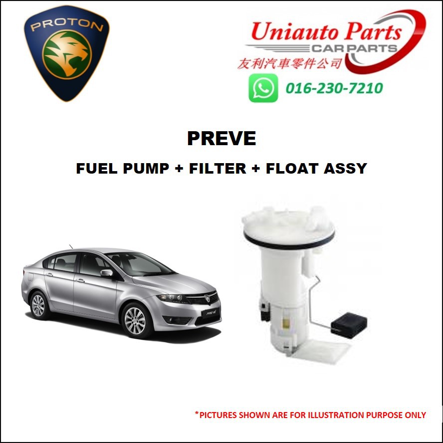 PROTON PREVE PETROL FUEL PUMP + FUEL FILTER + FLOAT ASSY | Shopee Malaysia