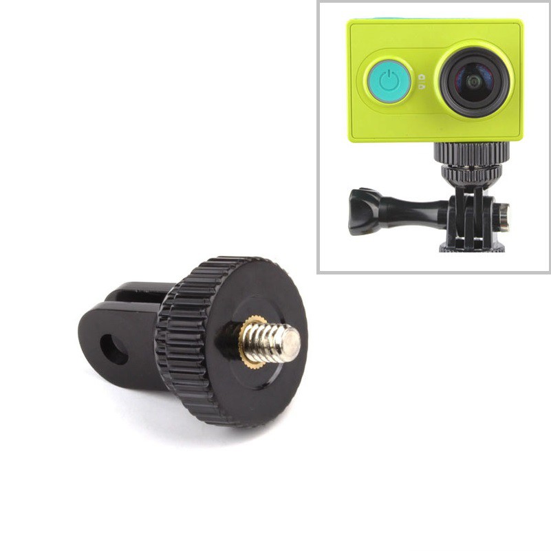 GoPro Mini Tripod Mount Adapter 1/4 Inch Thread Screw Monopod Accessory ...