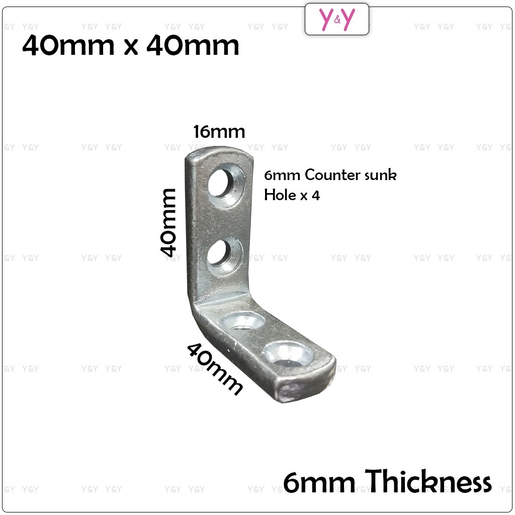 Y&Y Eco Super Thick Steel Metal Angle L Bracket / Mild Steel Angle Bar ...