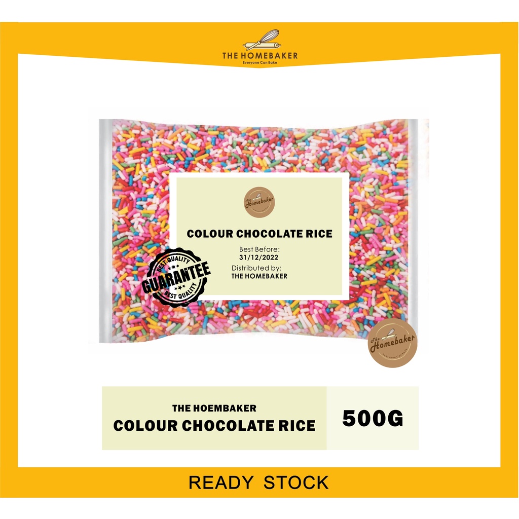 Colour Chocolate Rice / Warna Coklat Urai Coklat Rice Tabur Choc Rice ...