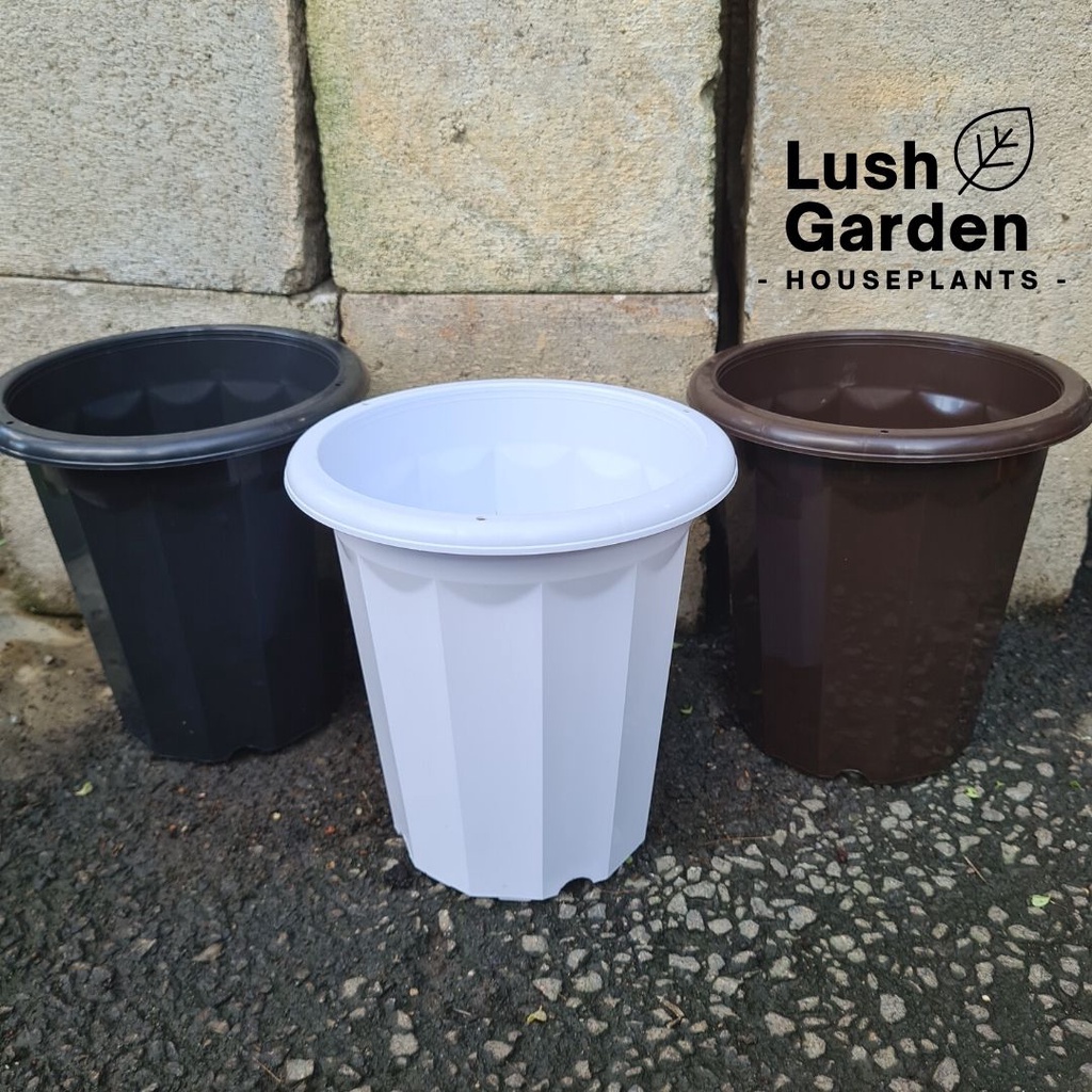 Baba BI-165-H Plastic Flower Pot 150mm / Pasu Bunga 花盆 [Lush Garden ...