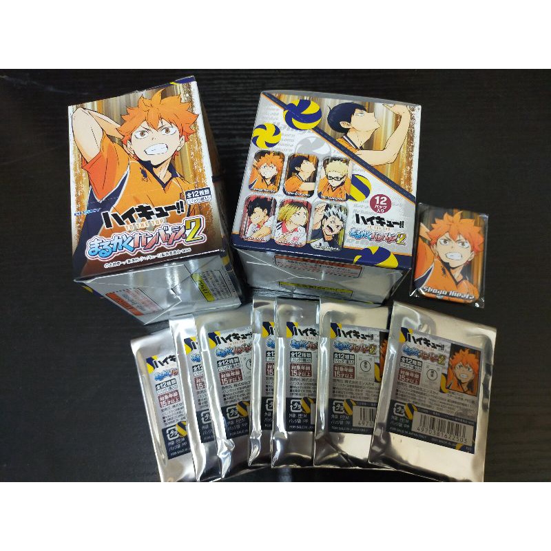 Ready Stock Haikyuu Long Badge Kita Atsumu Original Hinata Kageyama ...