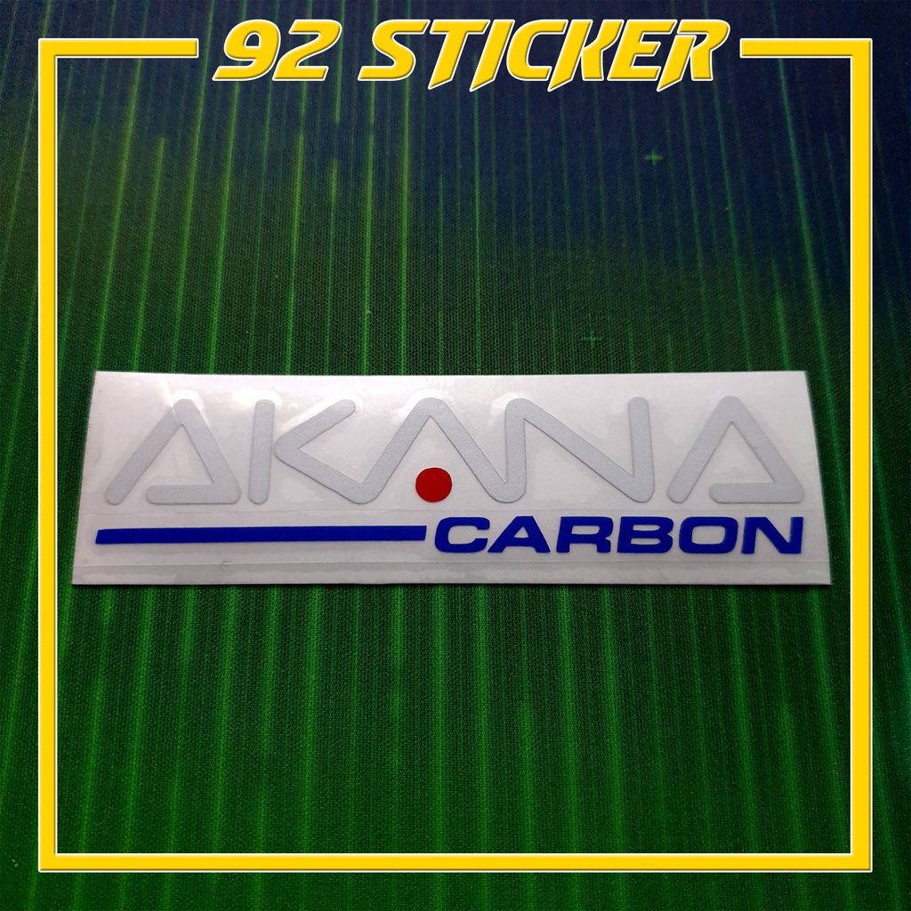 AKANA CARBON STICKER (1 PAIR) | Shopee Malaysia
