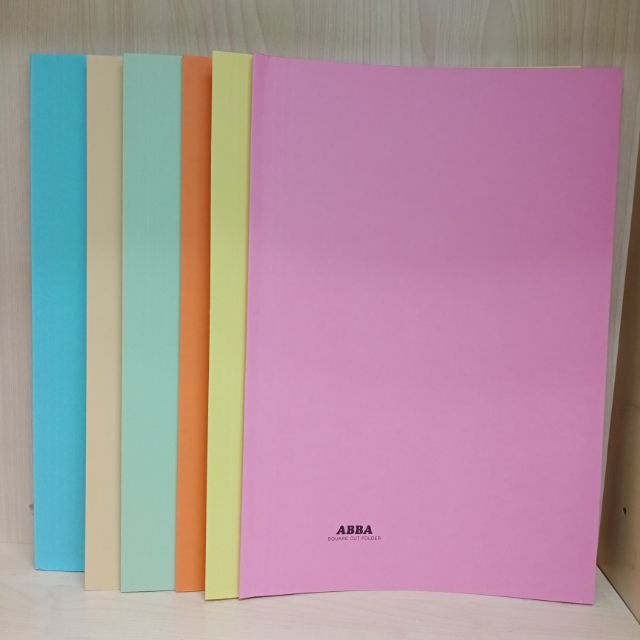 ABBA MANILA SQUARE CUT FOLDER 6PCS/PACK | Shopee Malaysia