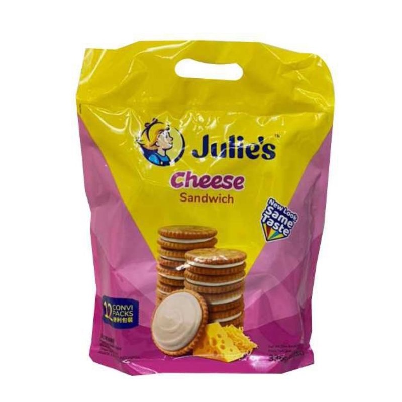 Julie's Peanut Butter / Cheese Sandwich 12 Convi Packs (360g/330g) | Shopee Malaysia