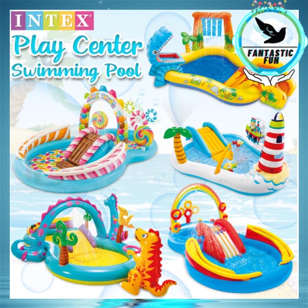 FF INTEX 8 REKA BENTUK Kolam Renang Pusat Permainan Mainan Kanak-Kanak ...
