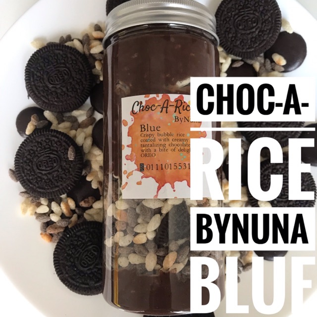 CHOCO JAR Choc-A-Rice ByNuna BLUE 📍OREO 📍Bubble rice rangup 📍 Coklat ...
