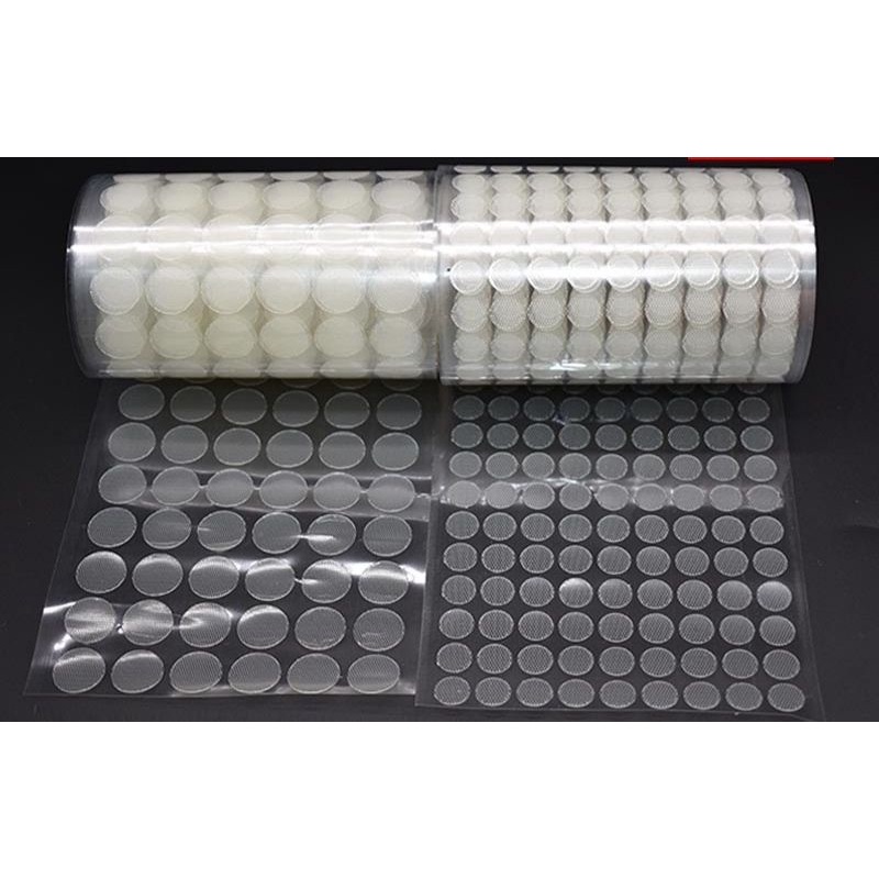 1000 Pairs Transparent Dot Velcro Tape 魔术贴 （15mm） | Shopee Malaysia