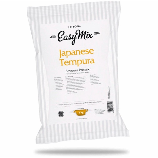 Japanese tempura easy mix flour @ 1kg from sriboga, Japanese tempurako ...