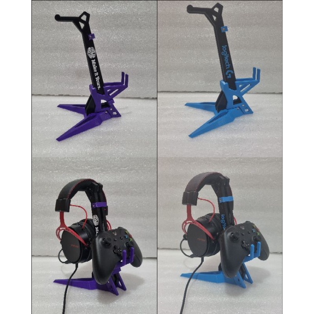 Headset & Controller Stand V2 (3D Printed) super high printing quality ...