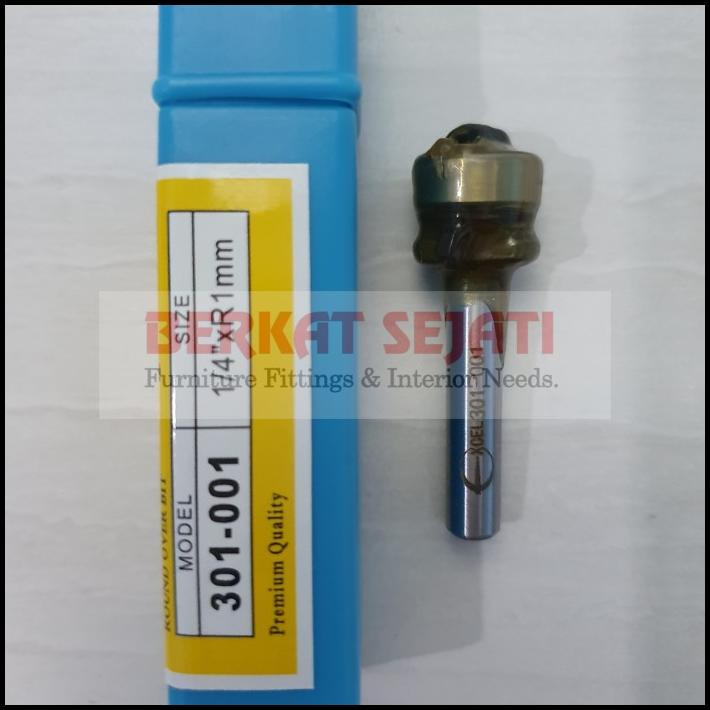 MATA Router Bits For Edging R1 (1Mm) Round Over Bits Trimmer Hpl ...