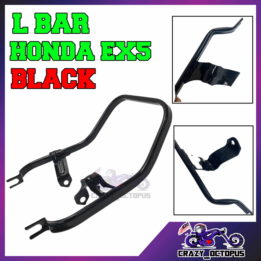 HONDA EX5 L BAR SEAT BAR SPOILER BELAKANG (BLACK) AAP (ORIGINAL THAILAND) | Shopee Malaysia