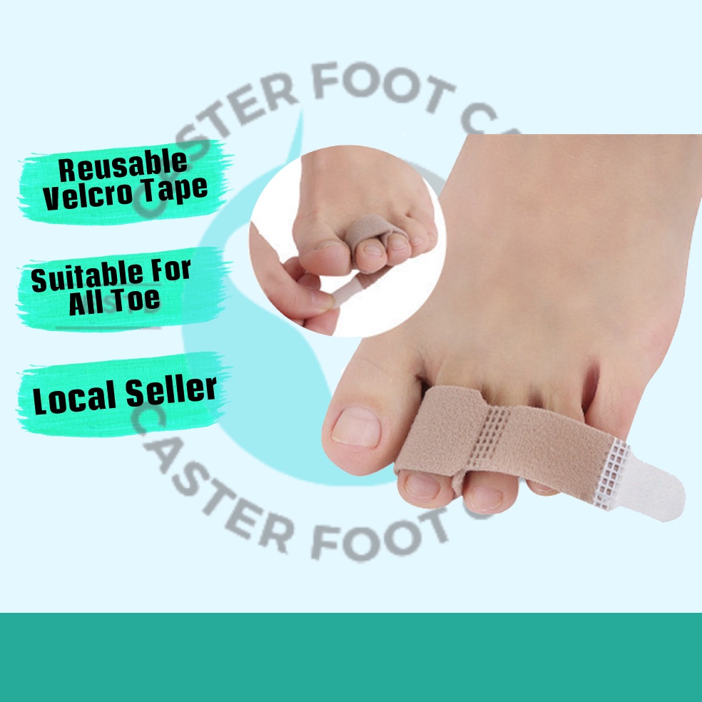 Fabric Toe Finger Straightener Hammer Toe Hallux Valgus Corrector ...
