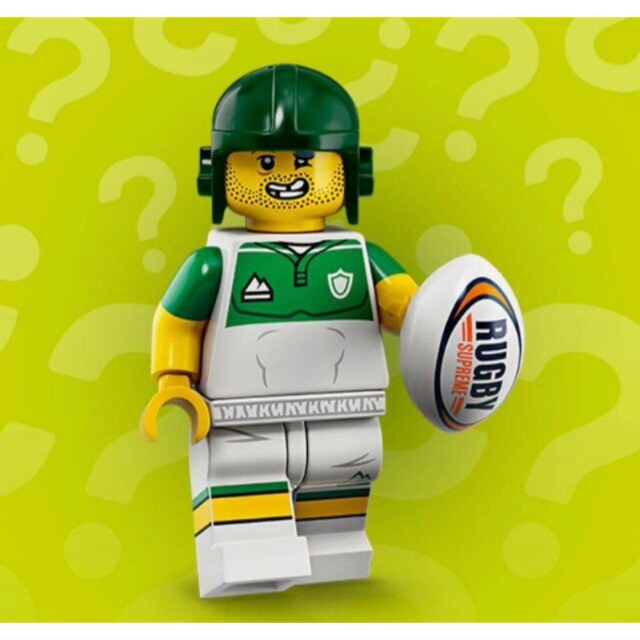 [Brickmonster] Lego 71025 series 19 CMF - Rugby player | Shopee Malaysia