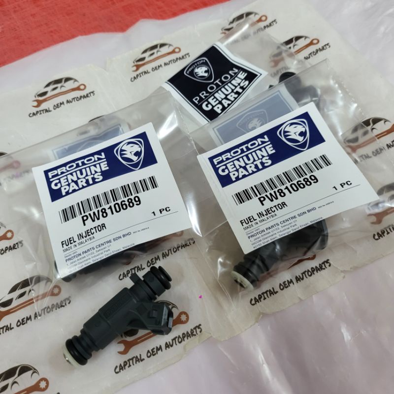 FUEL INJECTOR ORIGINAL PROTON PW810689 FOR PROTON GEN 2 / PERSONA 1.6 ...