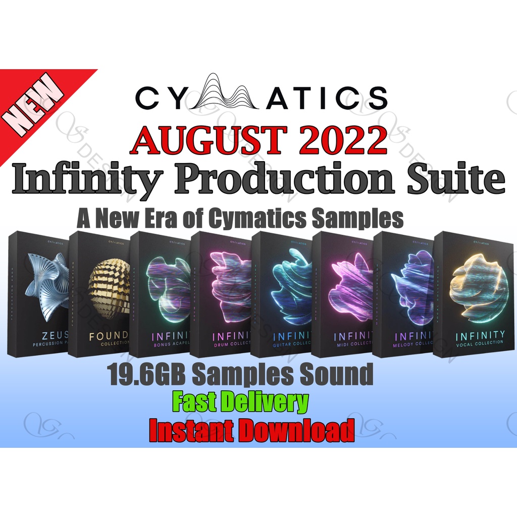 Cymatics 2022 Infinity Production Suite Samples Pack Included MIDI ...