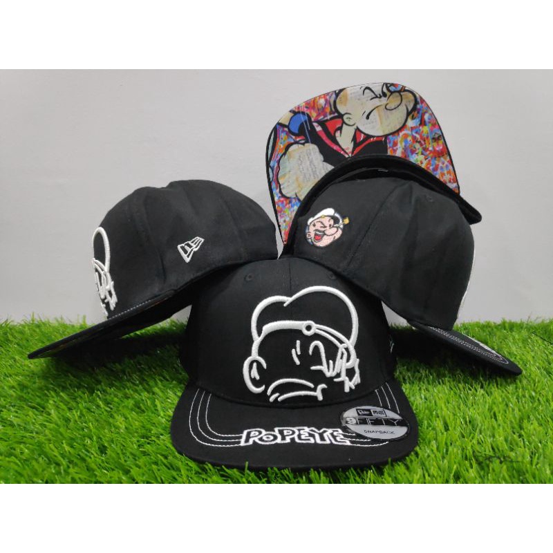 New Design Popeye Snapback Cap | Shopee Malaysia