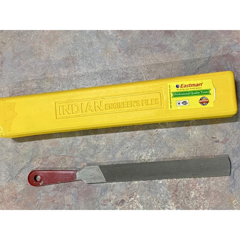 Eastman Rectangular 8” Handy Engineered Steel File / Kikir Besi / Kikir ...