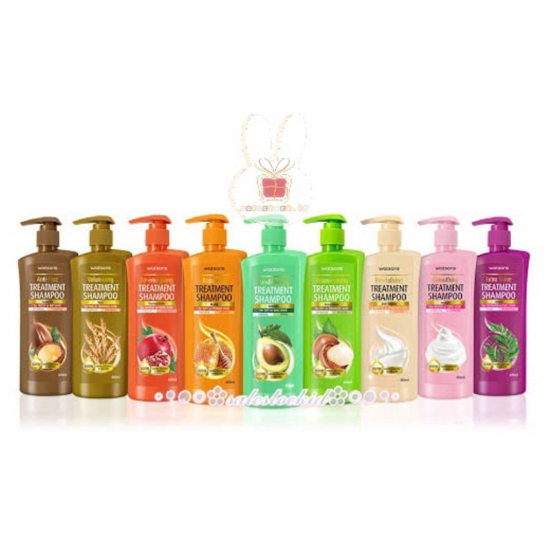 Watsons Treatment SHAMPOO Conditioner Yogurt Argan Avocado Beer Honey ...