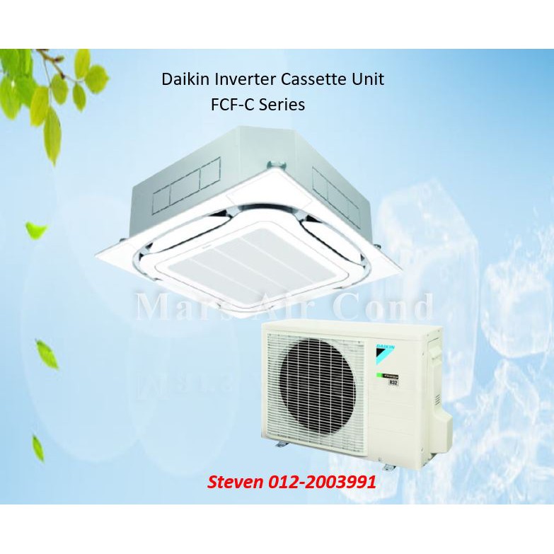 Daikin Inverter Cassette Unit FCF-C Series | Shopee Malaysia