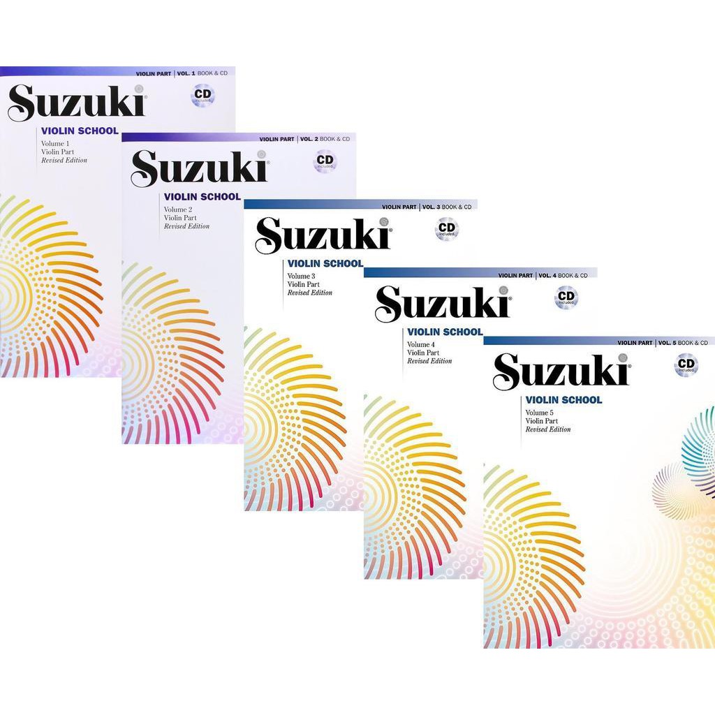 Suzuki Violin School Violin Part Vol. 1 - 9 by Dr. Shinichi Suzuki ...