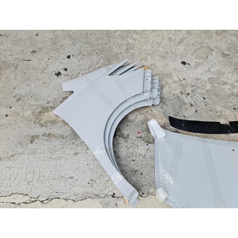 Toyota alphard anh10 2003-2007 convert agh30 2015 front fender bonnet ...