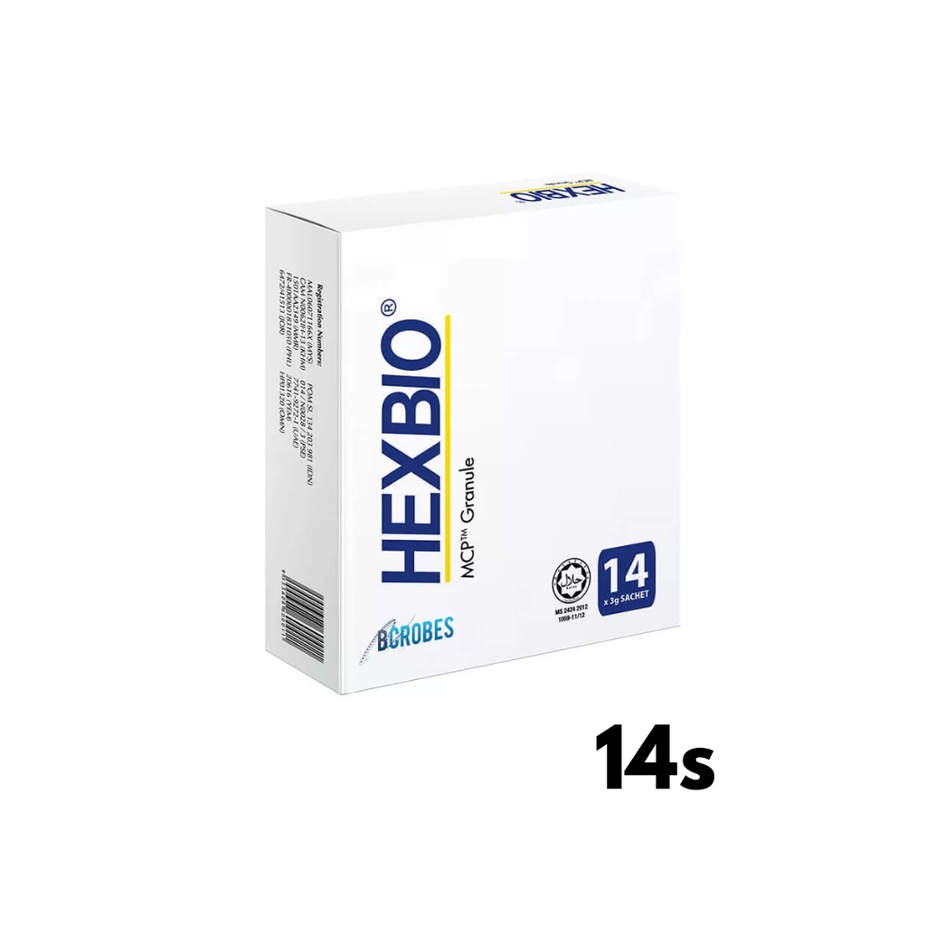Hexbio MCP Granule Probiotic 1 sachet, 14 sachets, 45 sachets | Shopee ...