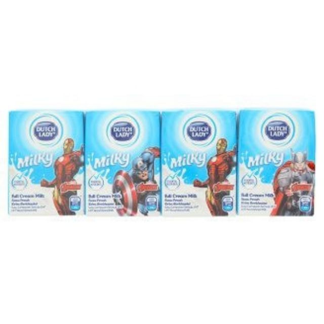 Dutch Lady Milky Avengers Full Cream 4x125ml | Shopee Malaysia