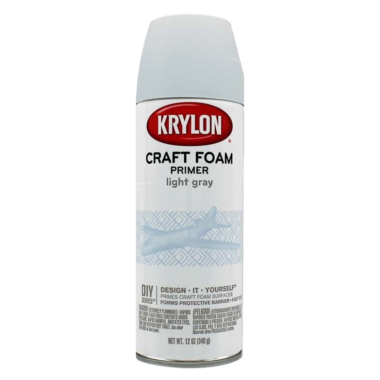 🇺🇸 KRYLON Craft Foam Primer Spray Light Gray - 340g | Shopee Malaysia