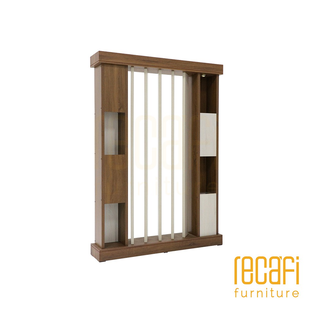 Recafi Furniture 5FT Modern Spacious Wooden Display Cabinet | Divider ...