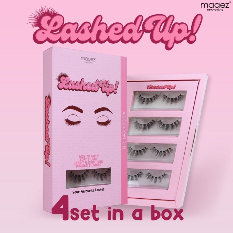 Maaez Cosmetics Lashed Up | Shopee Malaysia