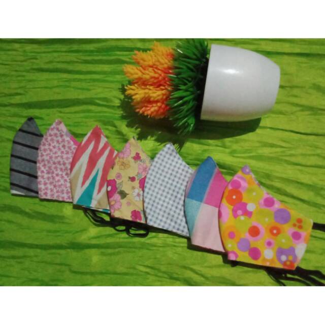 2 Layers Of Cross Rubber hijab Mask | Shopee Malaysia