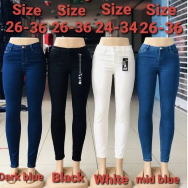 🥰🥰🥰Seluar Jeans Prempuna [ZARA & H&M](SIZE🔥26-38🔥) Super Stretchable Ready stock.harga | Shopee ...