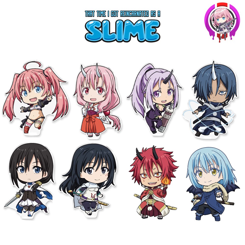 GANTUNGAN Shitara Slime Datta Ken Tensei Keychain / Anime Slime ...
