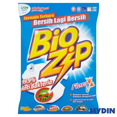 Bio Zip Powder Detergent (3.8kg) - 3 Scents | Shopee Malaysia