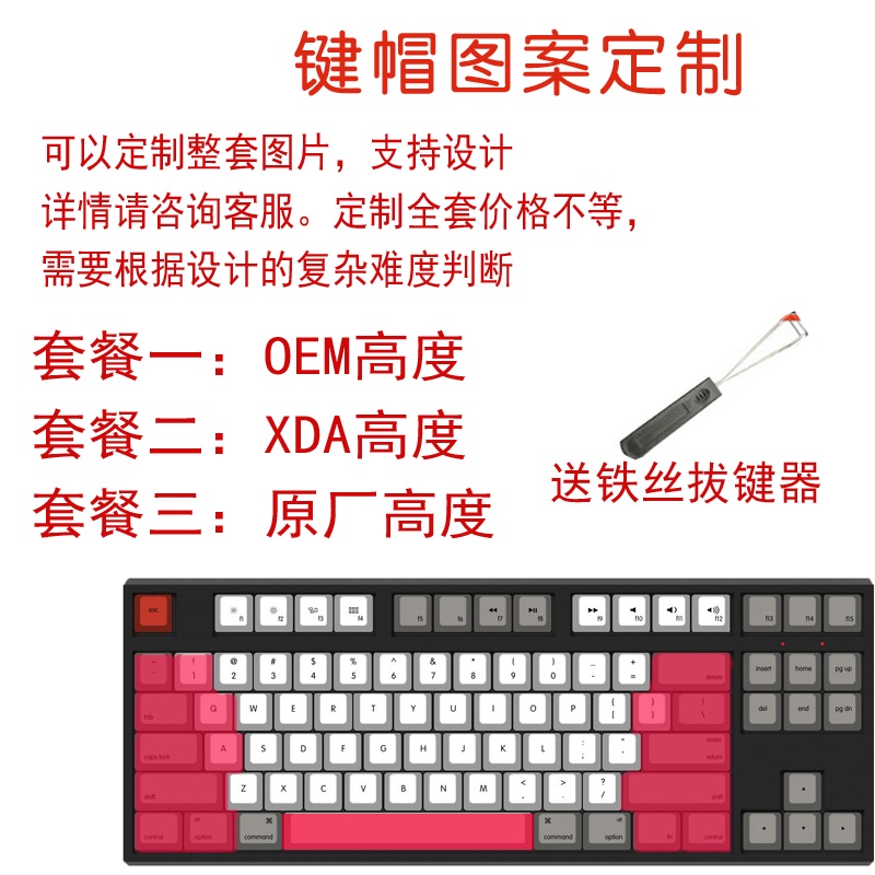Keyboard PBTSublimation Cartoon Cartoon Characters Key Cap Custom ...