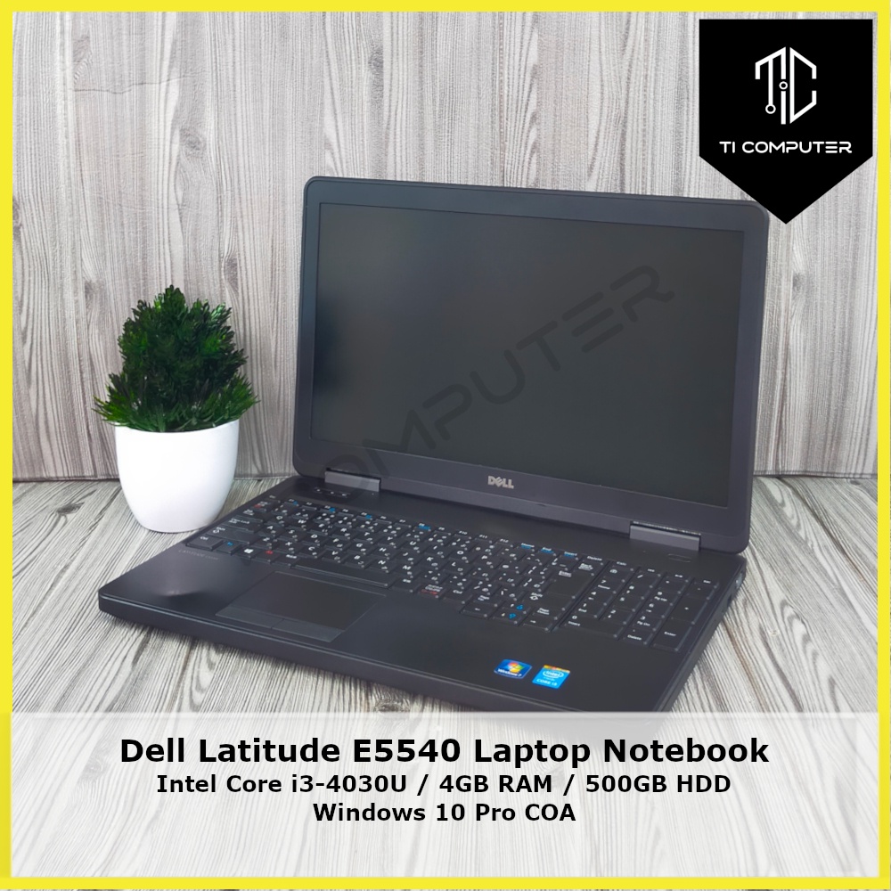 Dell Latitude E5540 Intel Core i3-4030U 4GB RAM 500GB HDD Laptop ...
