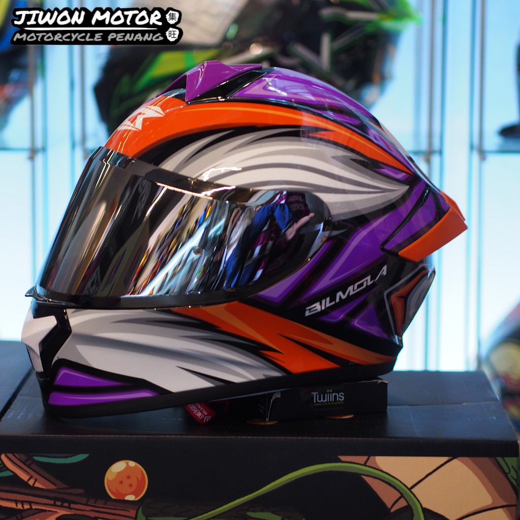 BILMOLA DRAGON BALL Z KAMESENNIN SPECIAL EDITION 🇹🇭 FULL FACE SINGLE ...