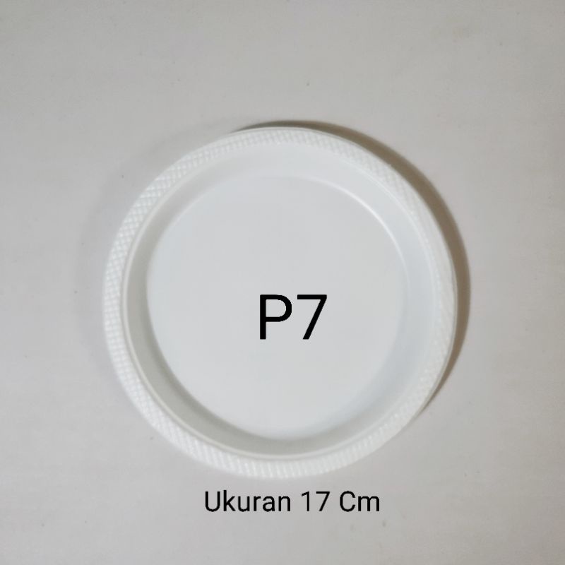 Plastic Plate/P7 Cake Plate 50pcs | Shopee Malaysia