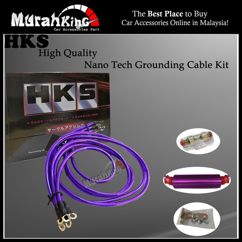 HKS Nano White Grounding Cable (Big) | Shopee Malaysia